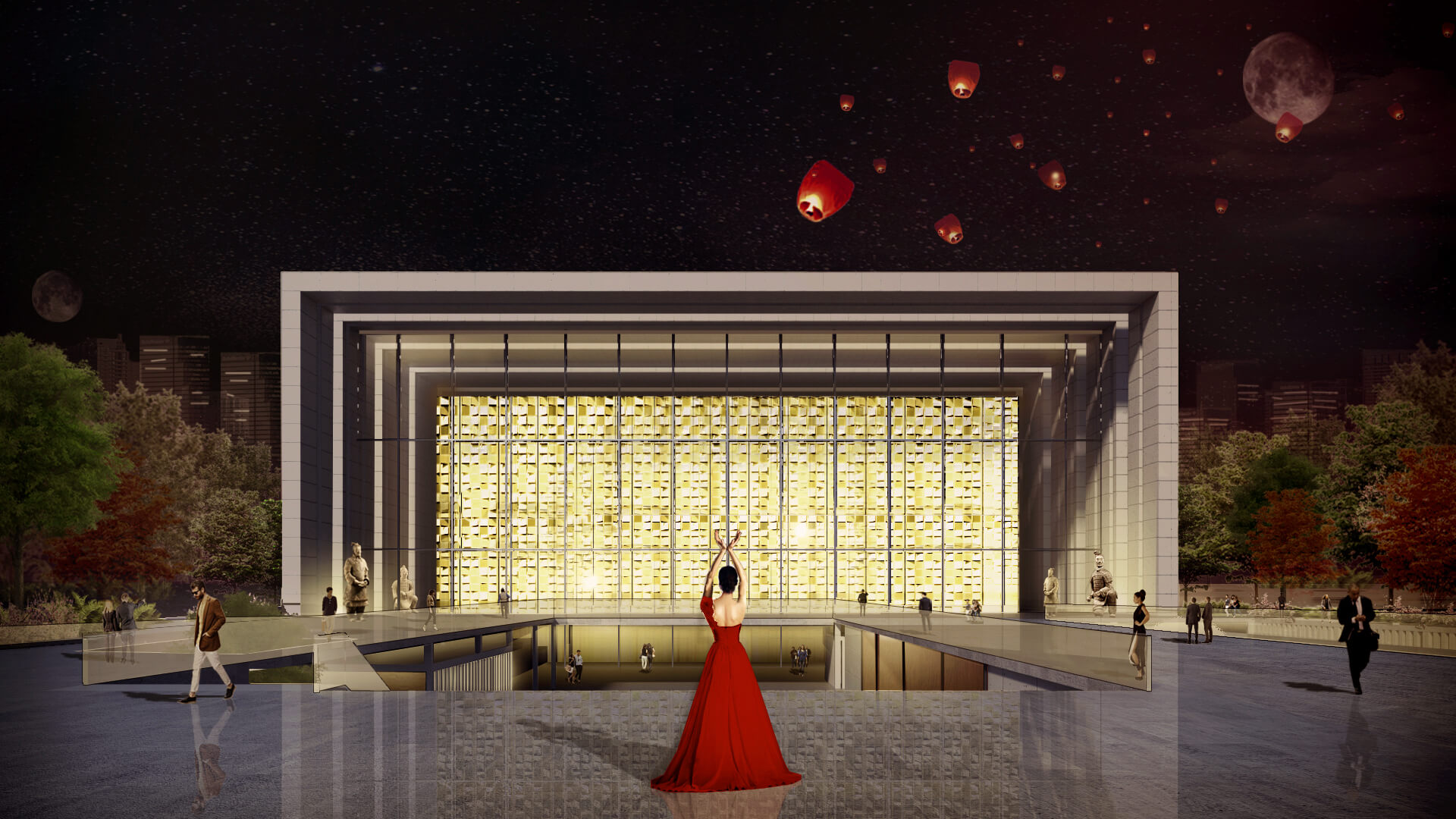 Xi'an Opera,China - RECS Architects